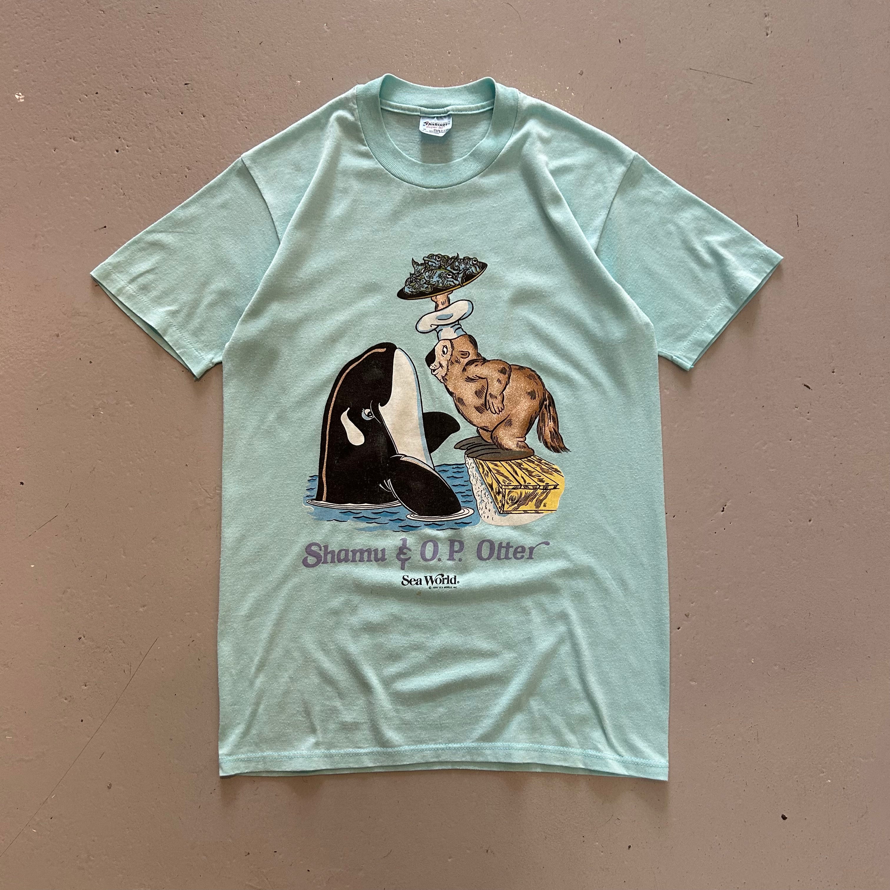 Vintage 1989 Sea World Shamu & O.P. Otter T-Shirt – Sabbatical Vintage
