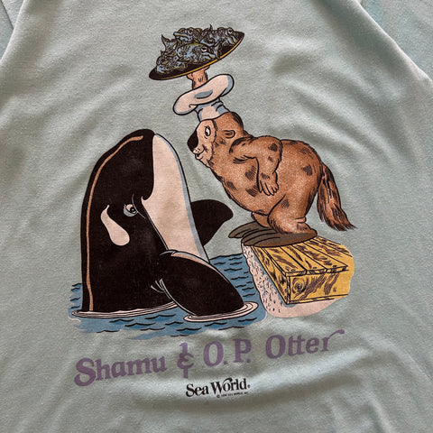 Vintage 1989 Sea World Shamu & O.P. Otter T-Shirt – Sabbatical Vintage