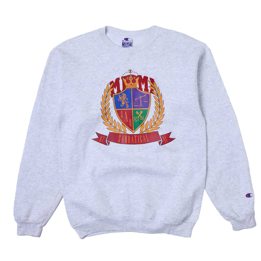 Sabbatical Recycle Program Crewneck Miami – Sabbatical Vintage