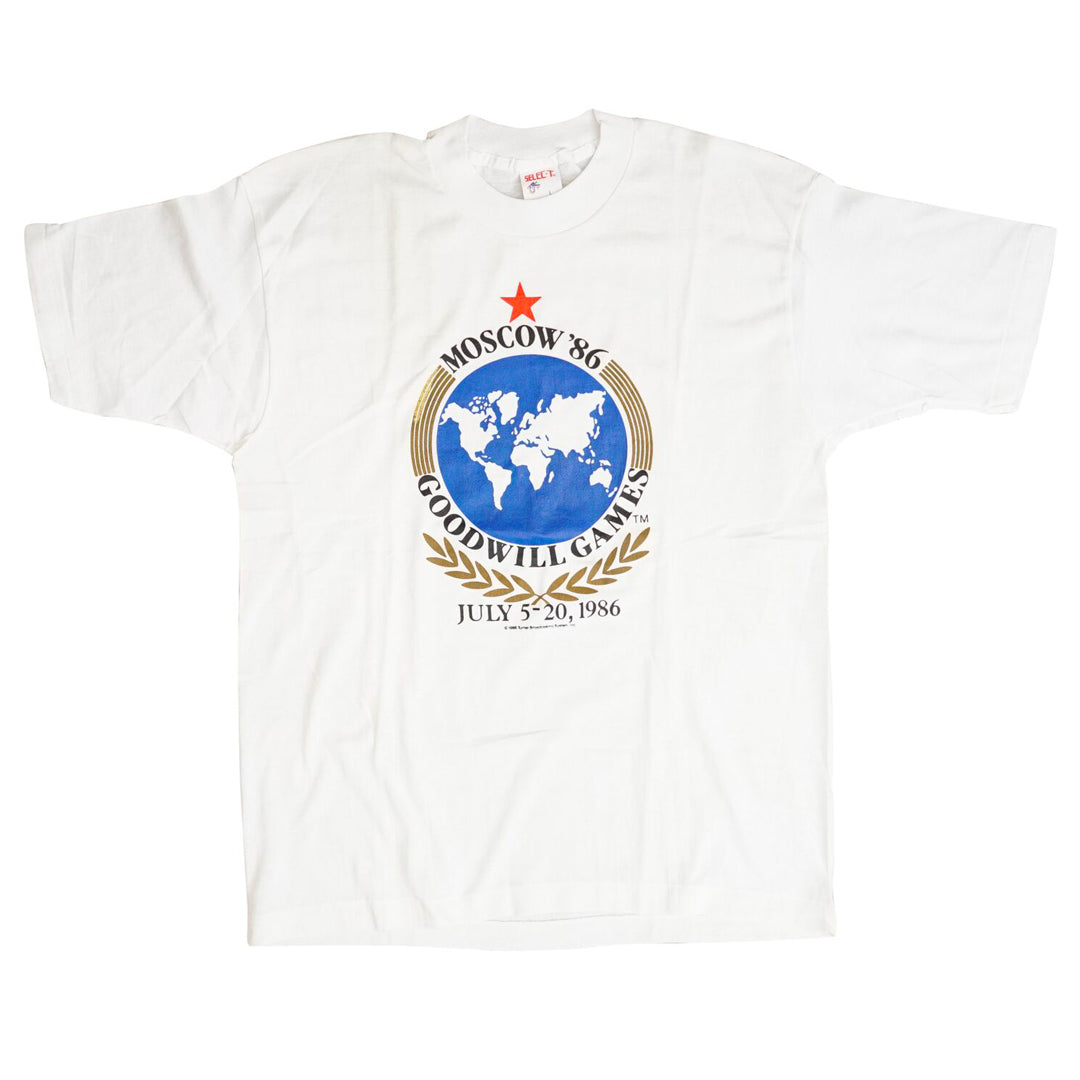 Vintage 1986 Moscow Goodwill Games T-Shirt – Sabbatical Vintage