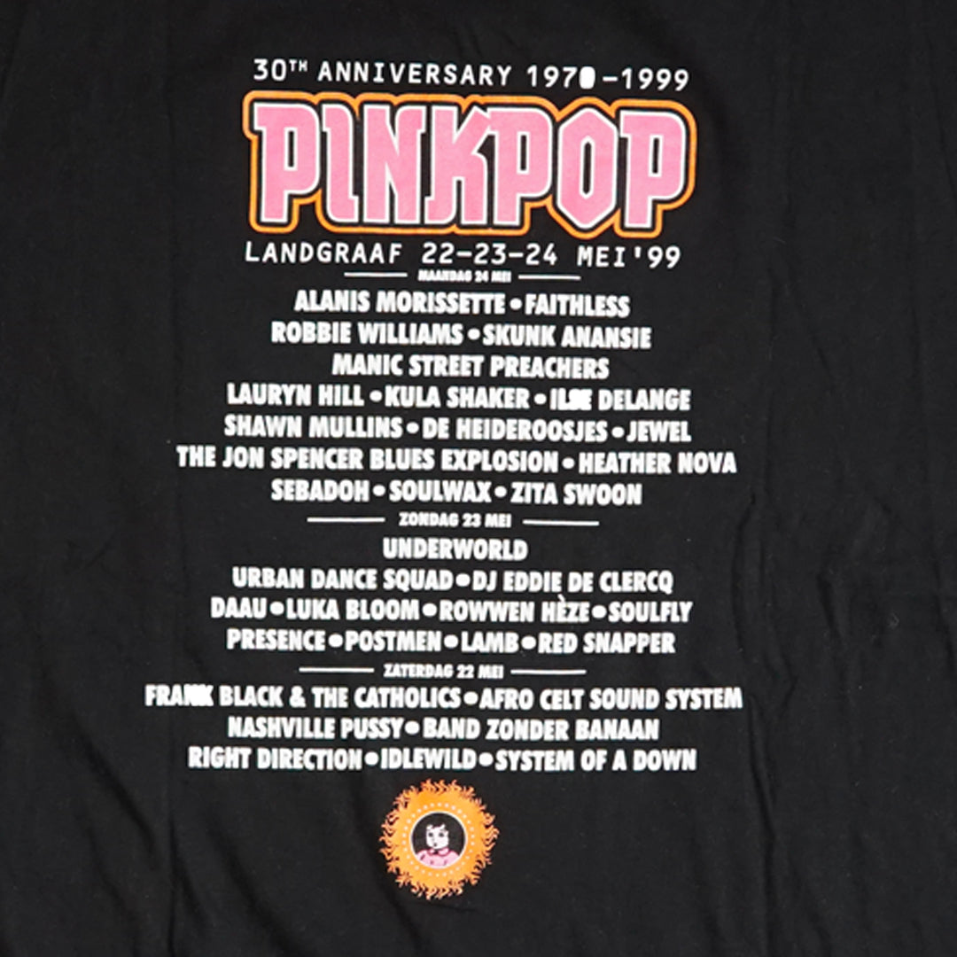Vintage 1999 Pinkpop '30th Anniversary' T-Shirt – Sabbaticalvintage